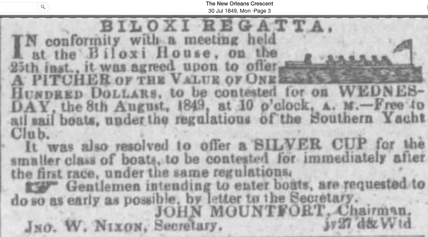 19th Century [1800-1900]] | Biloxi Historical Society